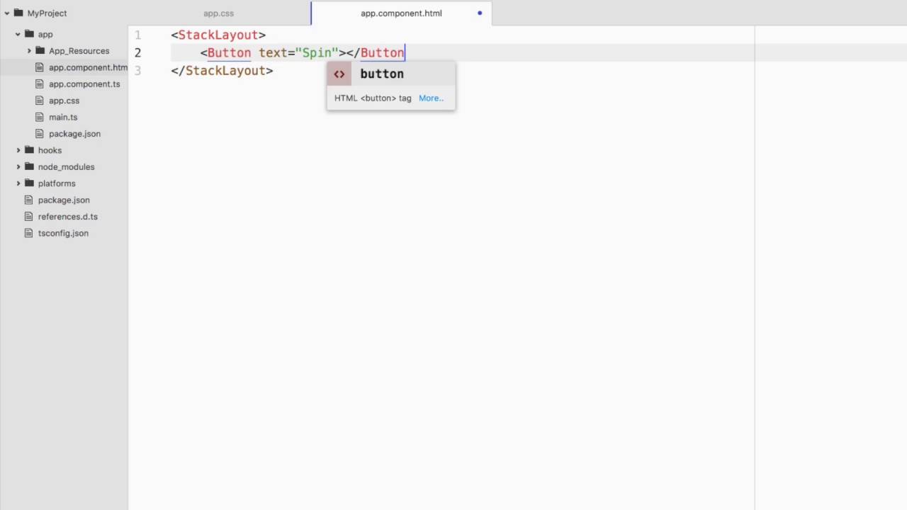 Animating UI Components With CSS In A NativeScript Angular 2 Application