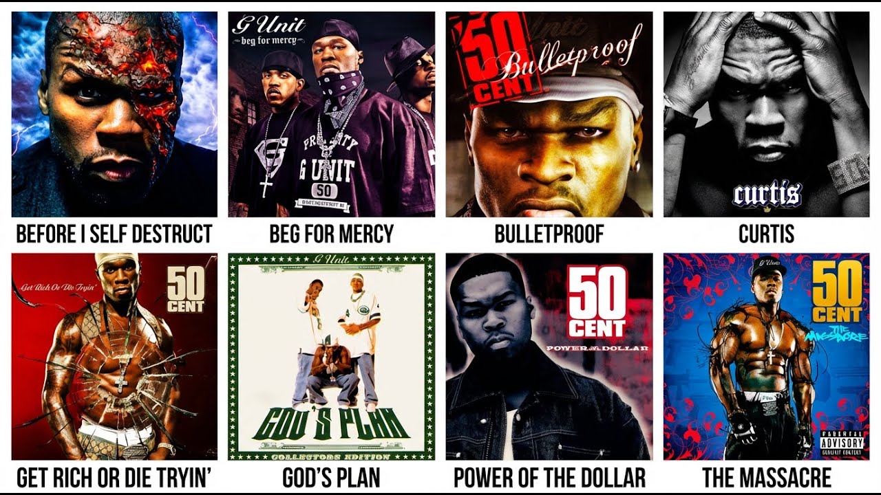 50 Cent: Every Album Ranked From Worst to Best