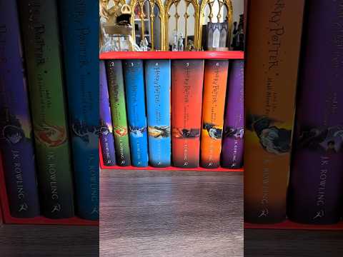 Harry Potter Book Set Unboxing ✨ #harrypotter #books #shorts #unboxing #harrypotterbooks