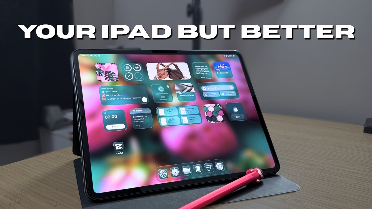 How to Make Your iPad the Ultimate Digital Planner Hub | 5 iPad Customization Hacks