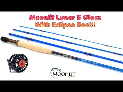 Moonlit Lunar S Glass and Eclipse Reel Review + Fishing Footage!!