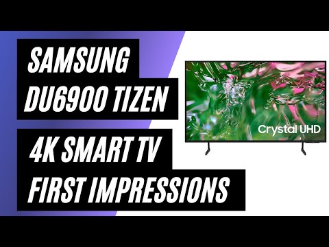 SAMSUNG Crystal UHD DU6900 4K Tizen OS Smart TV: In-Depth Review