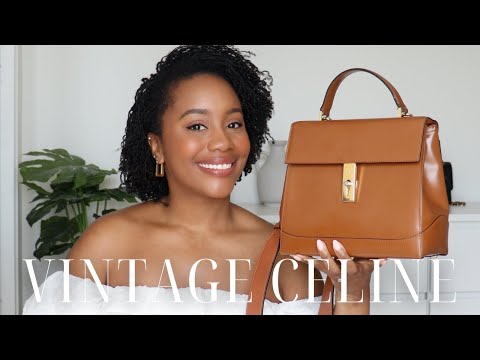 I BOUGHT A £300 VINTAGE CELINE BAG IN PARIS | WHAT'S IN MY BAG