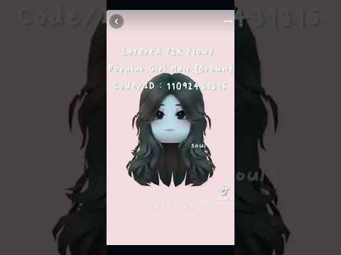Id Brookhaven (hair) hair code in Brookhaven â¤ī¸â¤ī¸đ¸ #idbrookhaven #codebrookhaven