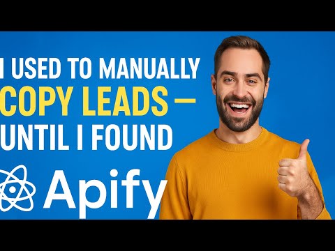 Apify Reviews - I Used to Manually Copy Leads — Until I Found THIS