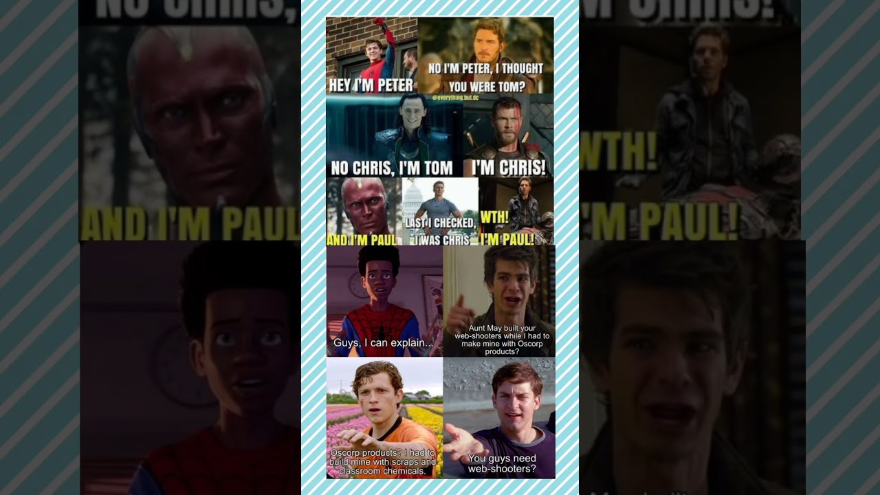 Spider-Men Identity Crisis 😂 | Multiverse Confusion Gone Wrong 🕷️