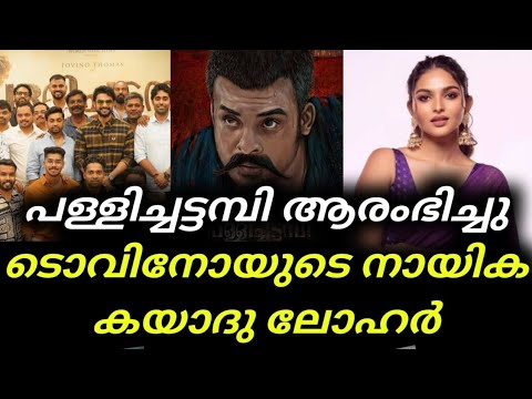 Tovino Thomas Kayadu Lohar pair up in Dijo Jose Antony directorial Pallichattambi | Malayalam cinema