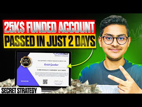 How I Passed 25k$ Funded Account in Just 2 Days | How to Clear Funded Account Challenge #fundednext