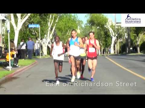 2019 TC10K race video - lead runners