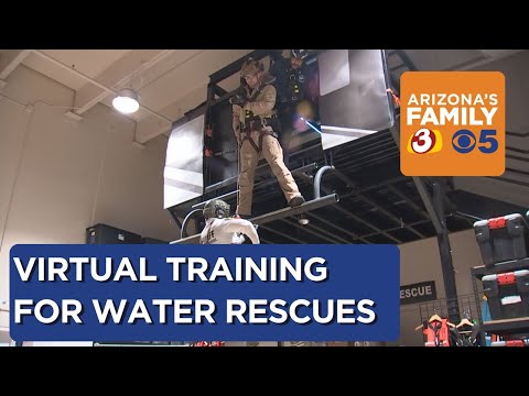 Mesa-based company use virtual reality to train crews for water rescues