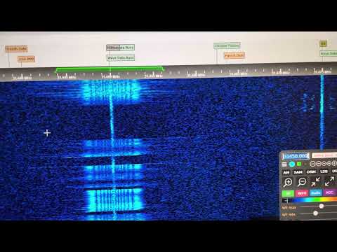 31.450 MHz FM 150.0 Hz Military FM Comms Wide FM Deviation ~1700 UTC on 24 June 2025 [G8JNJ SDR]