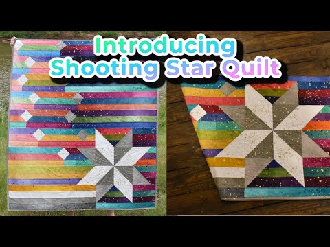 Shooting Star Quilt | Jelly Roll Quilt Pattern