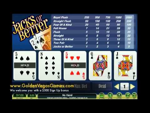 Jacks or Better Video Poker Jacks or Better Video Poker Trainer