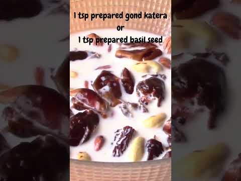 Add Milk into Dates and Nuts Results are Delicious