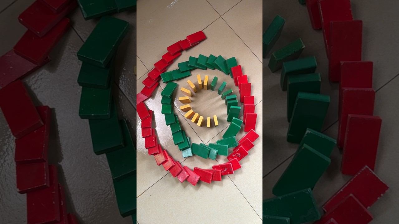 This Domino Flow Is Too Perfect To Look Away From 😍🔥 #Shorts #usa