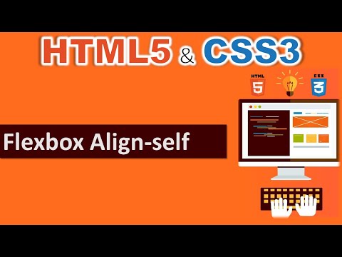 Learn Align self in CSS flexbox | HTML CSS Tutorial for Beginners - Mind Luster