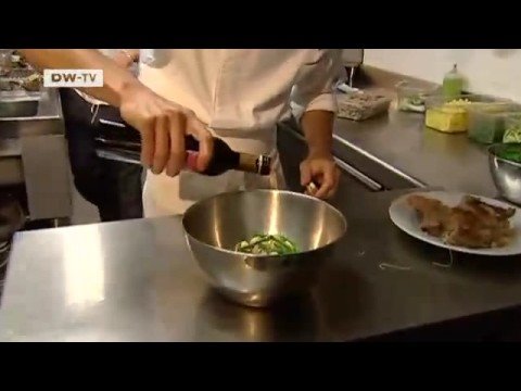 euromaxx a la carte | Boiled Meat Salad With Beans, Potatoes and Green Sauce