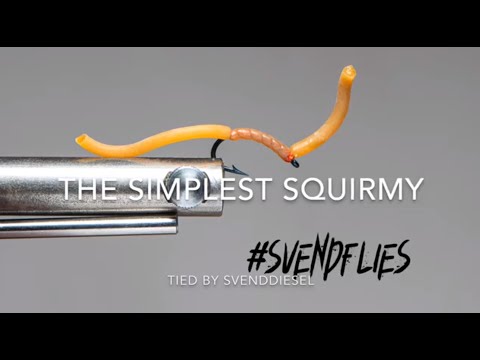 The Simplest Squirmy Fly Pattern Video