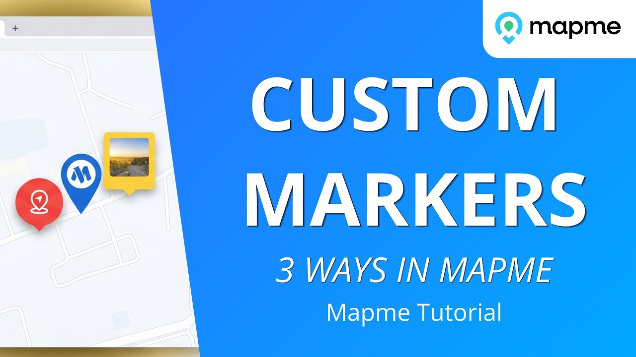 3 Ways to Customize Map Markers in Mapme (No-Code Tutorial)