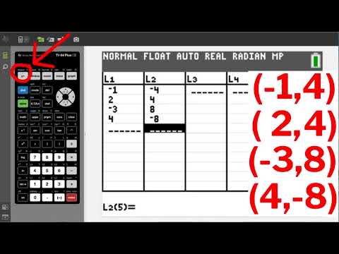 TI84 Plus CE Plotting and Graphing Points