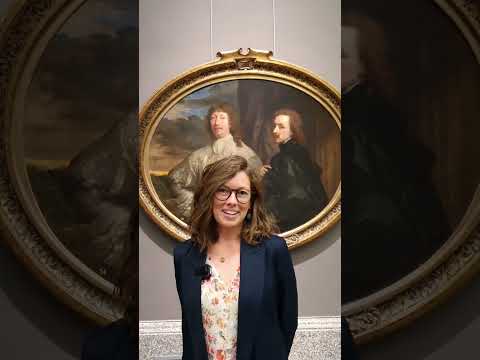 Endymion Porter and Anthony Van Dyck by Van Dyck, ca. 1633. Recorded on June 7, 2023