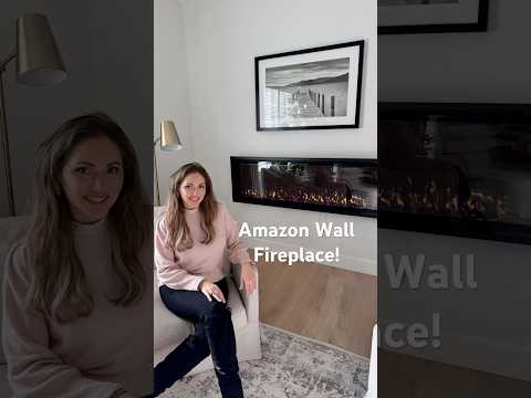 Electric Wall Fireplace Install!