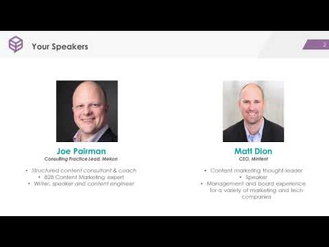 Structured Content: A Marketer's Secret Weapon with Joe Pairman