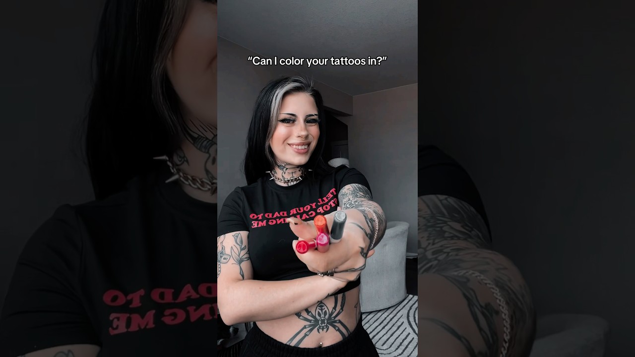 Yes, always yes #gothgirl #tattoos #tattoo #tattooart #tattoolover #goth #alternative #artwork #girl