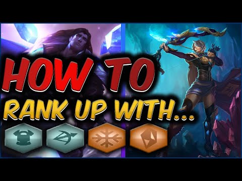 HOW TO RANK UP WITH ASHE & TARIC TFT l wardens l rangers l glacial l crystal l lol auto chess