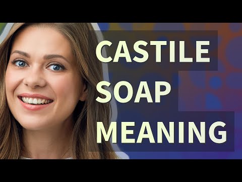 Castile soap | meaning of Castile soap
