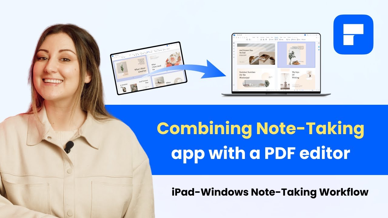 iPad-Windows Note-Taking Workflow | Combining Note-Taking app with a PDF editor