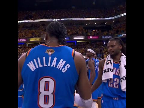 OKC HOLDS ON TO EVEN THE NBA FINALS IN GAME 4 ๐จ
