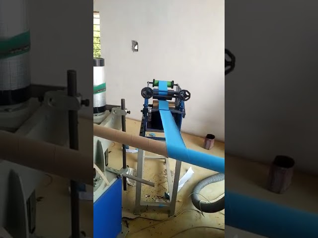 Paper Tube Manufacturing Machines - Spiral Paper Tube Winding Machine ...