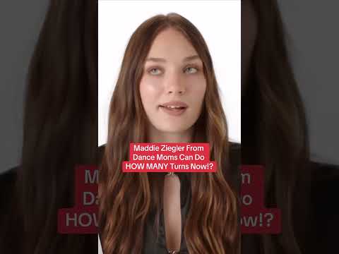 Maddie Ziegler From Dance Moms Can Do HOW MANY Turns Now!?