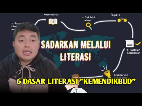 FACT. 6 DASAR LITERASI ( Kemendikbud) - Literasi Digital #glsmekarkbb