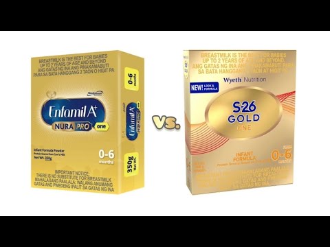 Enfamil A+ VS. S26 Gold, Milk for 0-6 Months