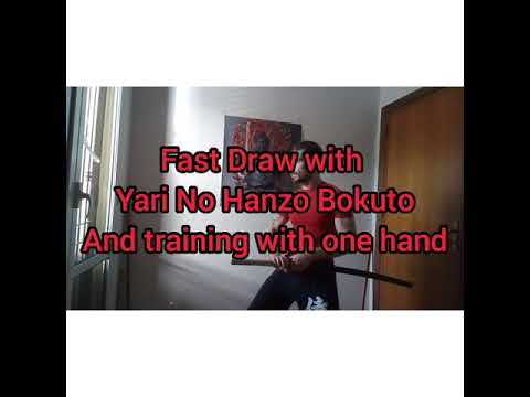 Iai Jutsu and Kunai Training