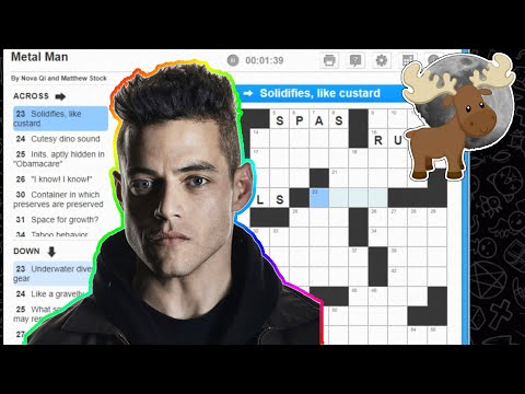 Crossword Time! 'Metal Man' Puzzle from April 7 2022 Axis & Alloys