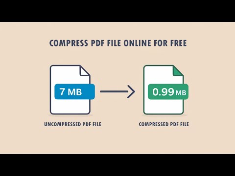 How to Compress PDF Files Online for Free || Virtual Comrade