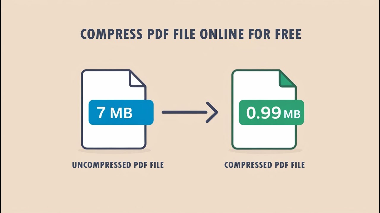 How to Compress PDF Files Online for Free || Virtual Comrade