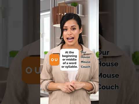 Ou vs Ow #learnenglish with #fluentjoy #shorts. #inglesonline #anglaisfacile #inglês