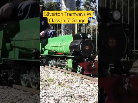 Silverton Tramways W Class in 5” Gauge! #steam #railway #model