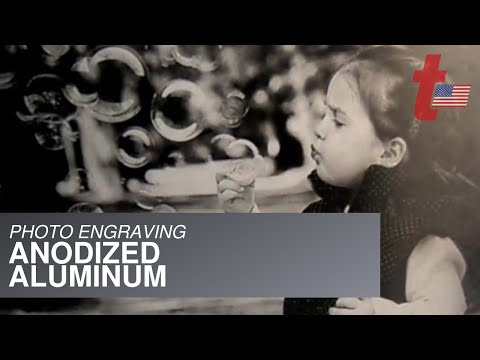 Photo Engraving: Anodized Aluminum