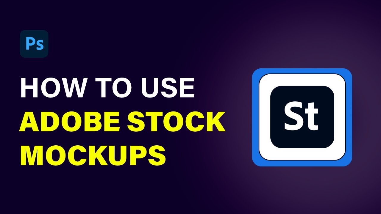 HOW TO USE Adobe Stock Mockups: Pro Techniques for Stunning Designs!