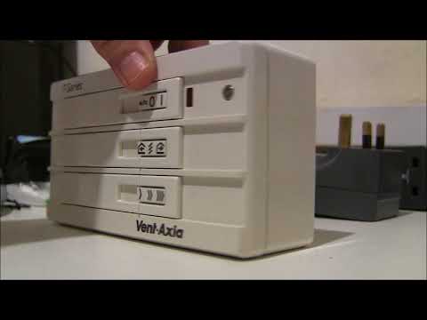 Vent-Axia T-Series Controller, TX7WW 7 inch Window Extractor Fan and wiring diagram.