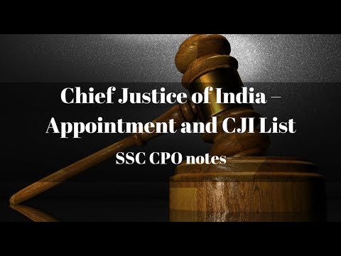 List of Chief Justices of Supreme Court of India || NEO G.K. Hub