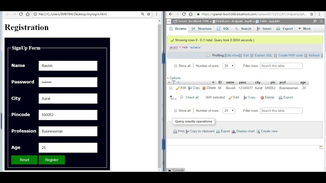 Complete User Registration Using PHP and MySQL Database Part - 2