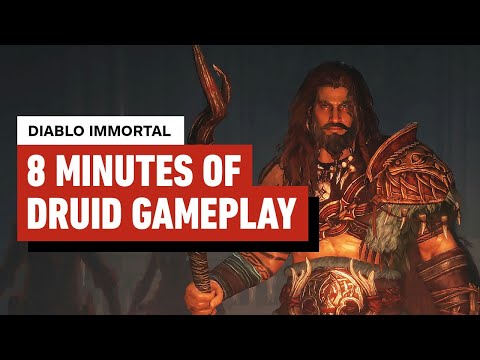 Diablo Immortal: 8 Minutes of Druid Class Gameplay