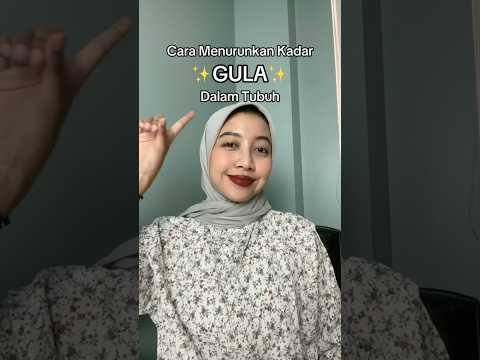 Cara Menurunkan Kadar Gula Dalam Tubuh