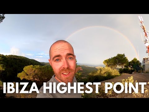 Sunrise Hike On Ibiza Spain Sa Talaia Mountain, Rainbows, Cafe Del Mar & Ibiza Sunset in October